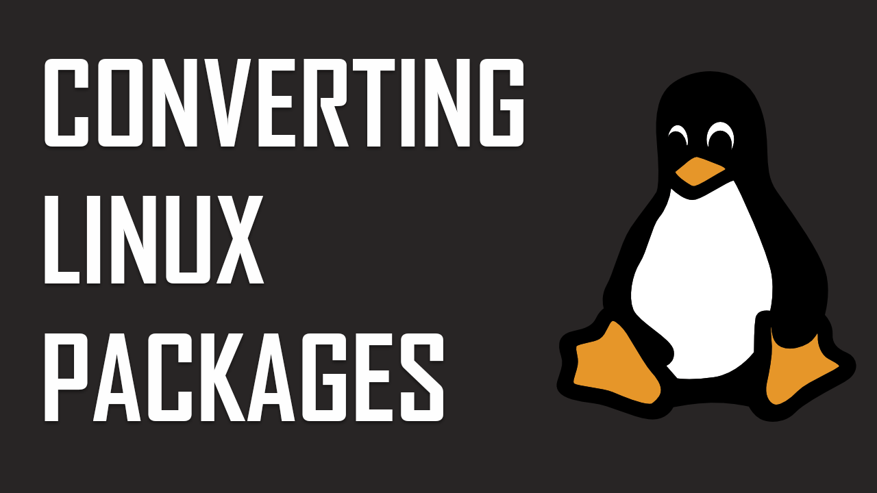 How To Convert Linux Packages With Alien Hackersploit Blog